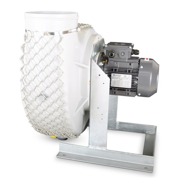 Radialventilator HFR160-17D (DS1), 900 m³/h, Innen Zone 2, Außen keine