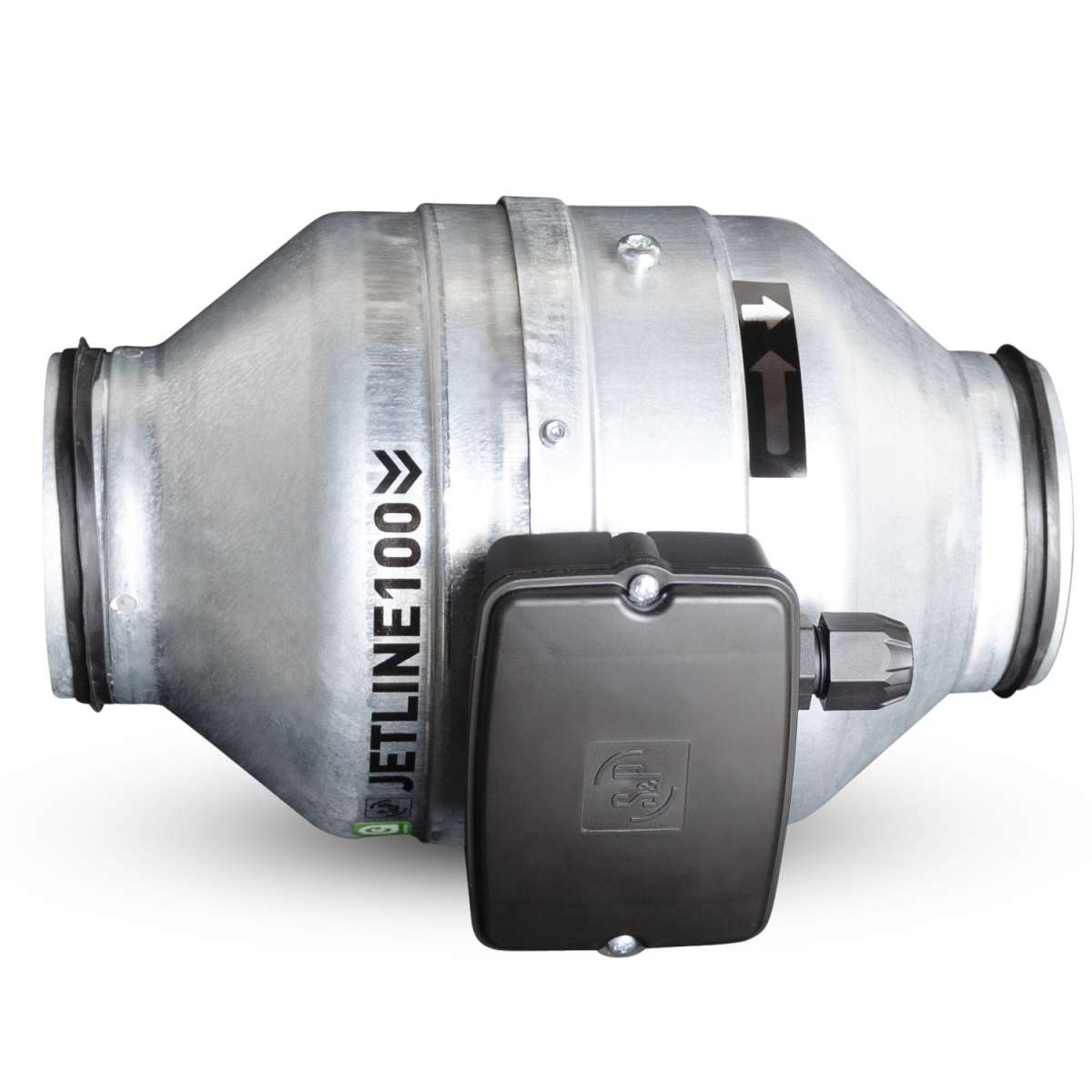 JETLINE-100 ECOWATT Rohrventilator DN100 | ADESATOS